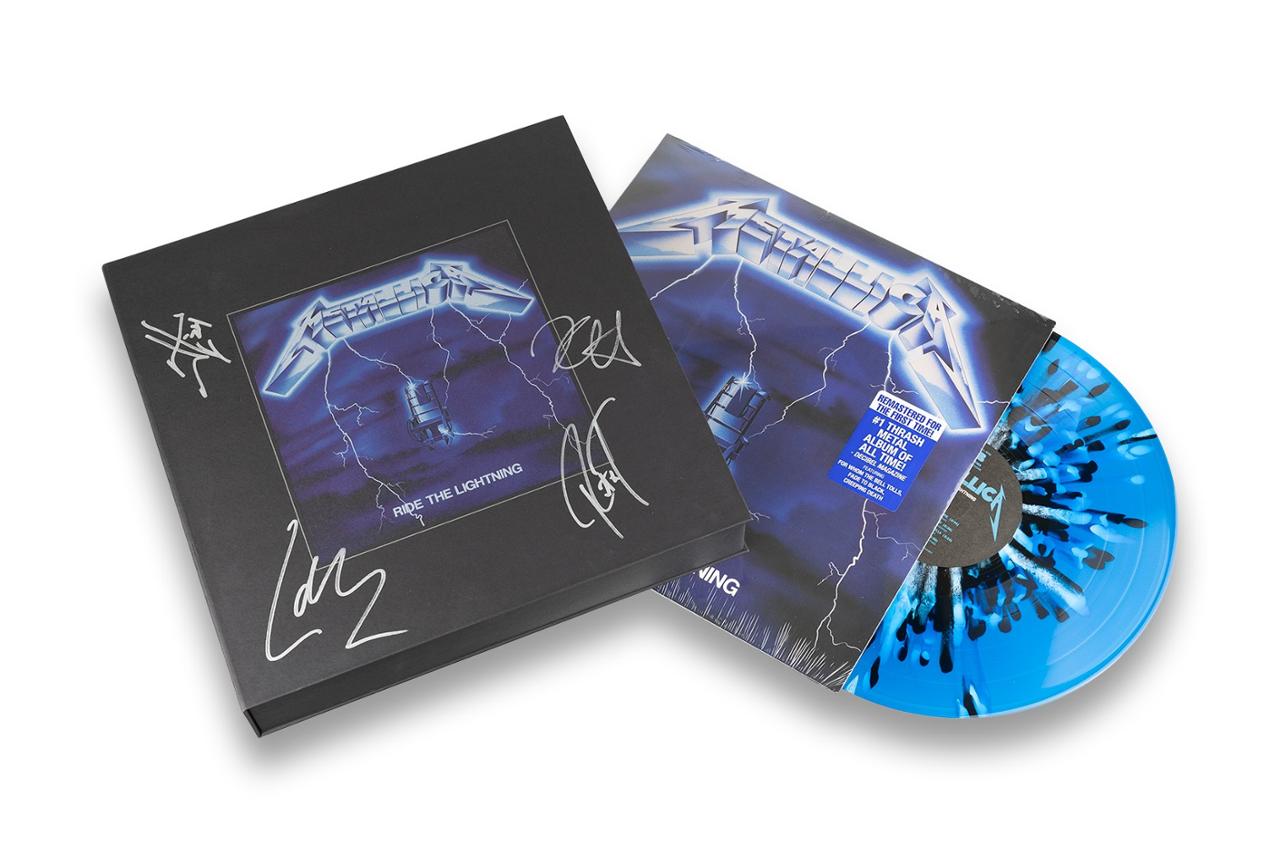**Metallica Signed Ride The Lightning Bundle** | Powered by Givergy