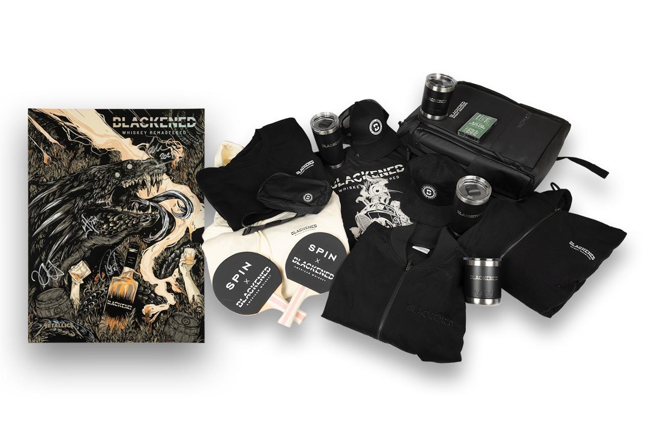 **Metallica Signed Blackened Merch Bundle** | Powered by Givergy